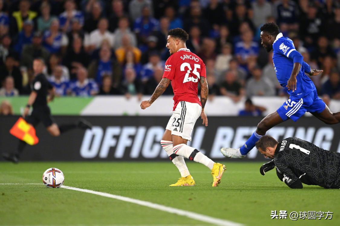 1-0!Sancho's achievements, Manchester United beat Leicester City ...