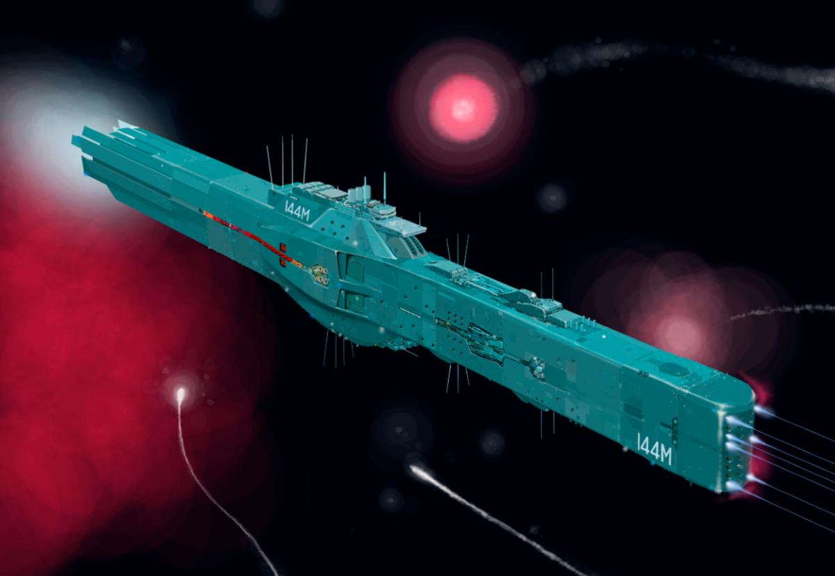 The nine flagships of the Japanese space opera [Legend of the Galactic ...