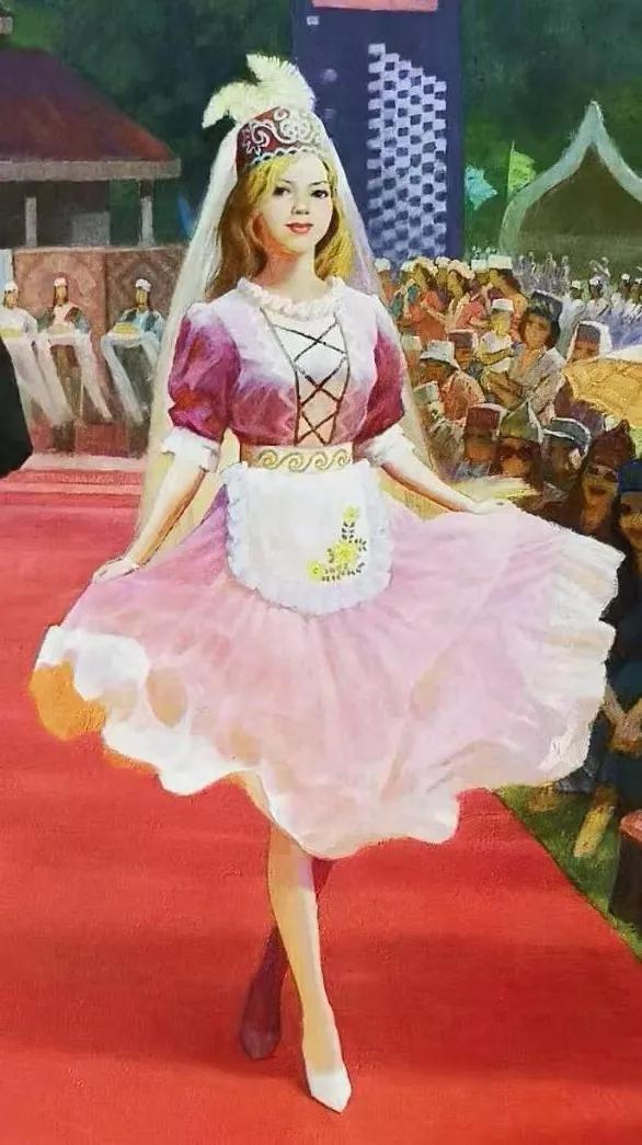 Appreciation of Wang Guozheng's Oil Painting "Tatar Saban Festival" - iNEWS