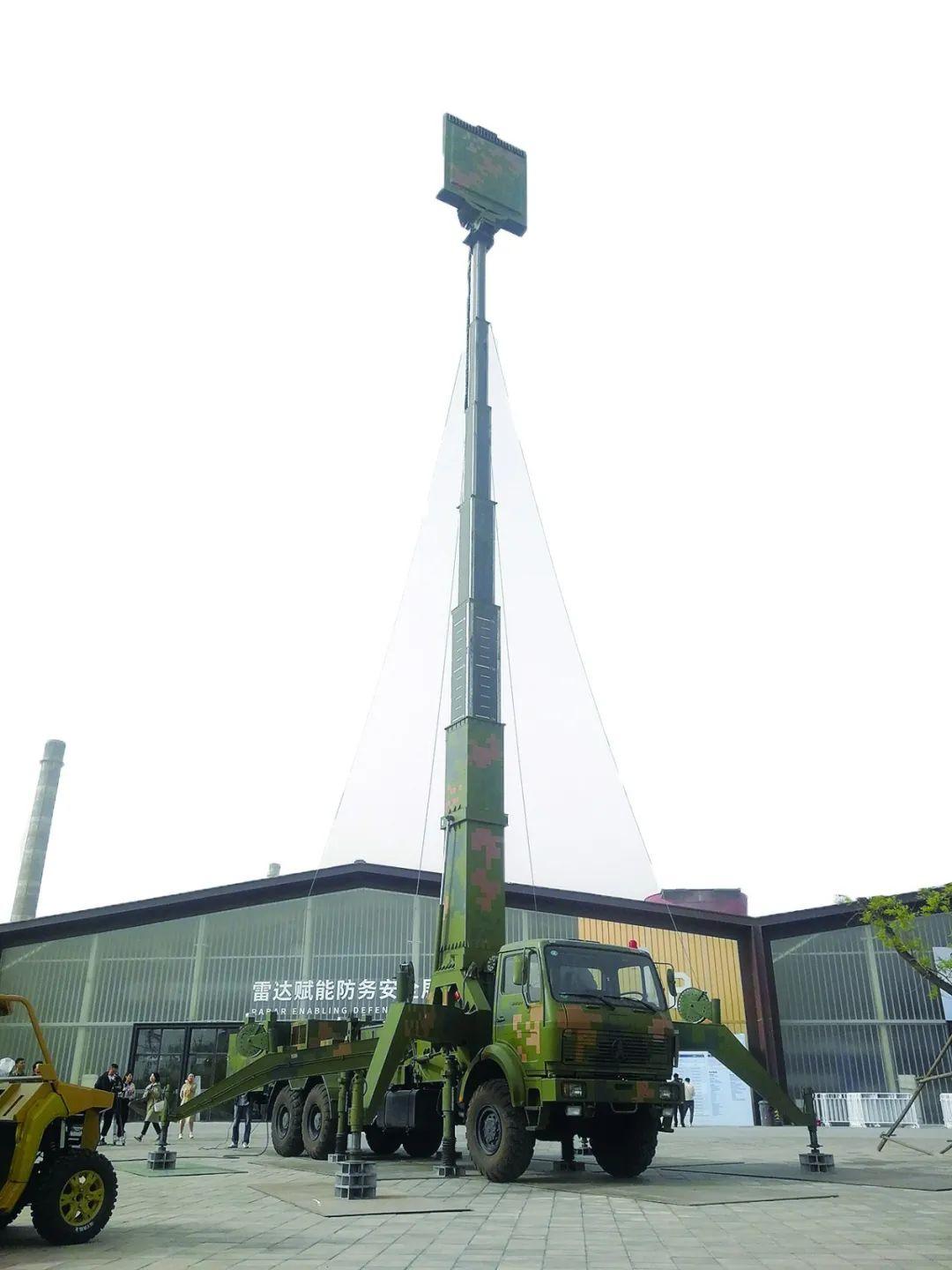 China's "Giraffe" radar is six stories high! It can detect even small ...