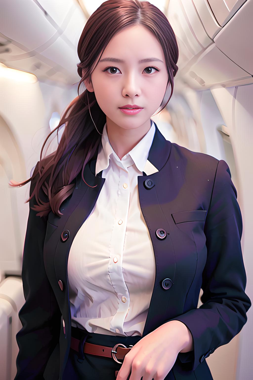 Japanese stewardess: a beautiful landscape in the aviation industry - iNEWS