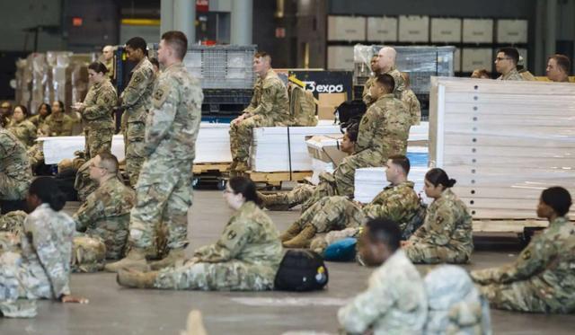 After most of the military camps were recruited, why does Trump keep ...