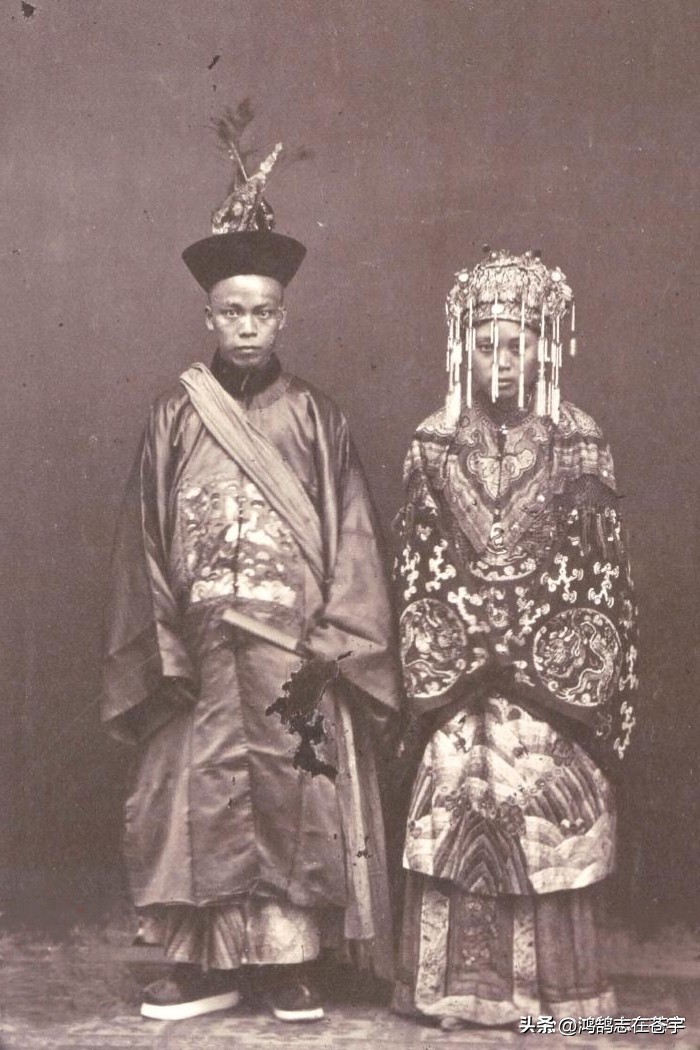Rare photos in the late Qing Dynasty: Emperor Guangxu's concubine looks ...