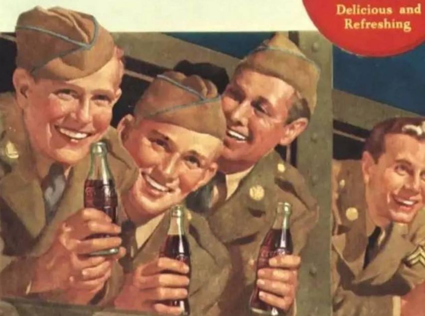 Carbonated drinks already existed during World War II, German Fanta ...