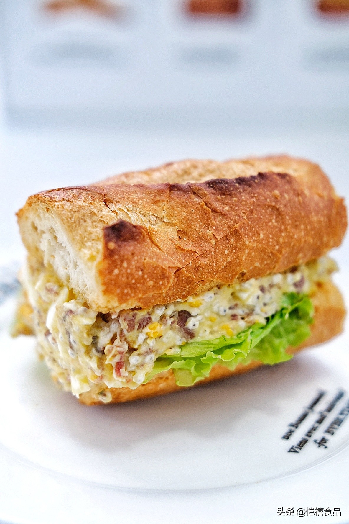 Baguette Sandwich - "Prymat Baume" Michelin Western Restaurant Chef's ...