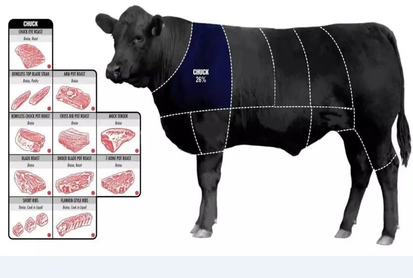 Must read!Learn how to eat each part of the cow's body in one minute ...