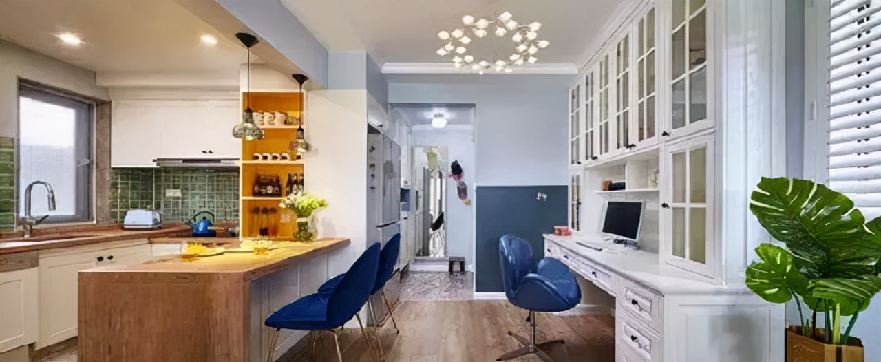 70-square-meter small apartment, the whole house is simple, refreshing ...