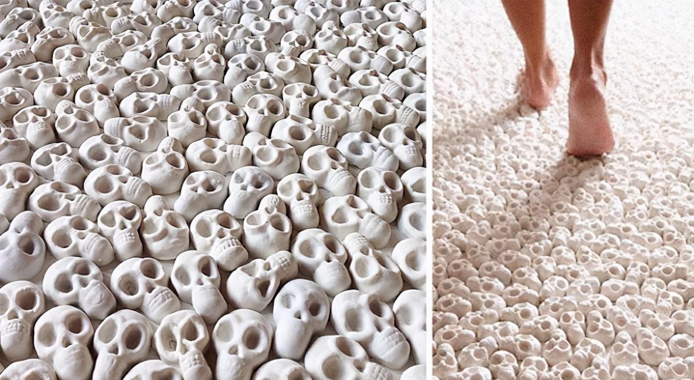 35 strange foreign designs, using tens of thousands of cigarettes to ...