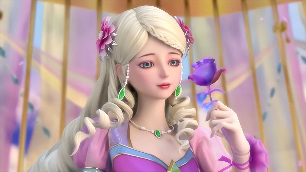 Ye Luoli's new princess debut in the tenth season, Princess Ice's ...