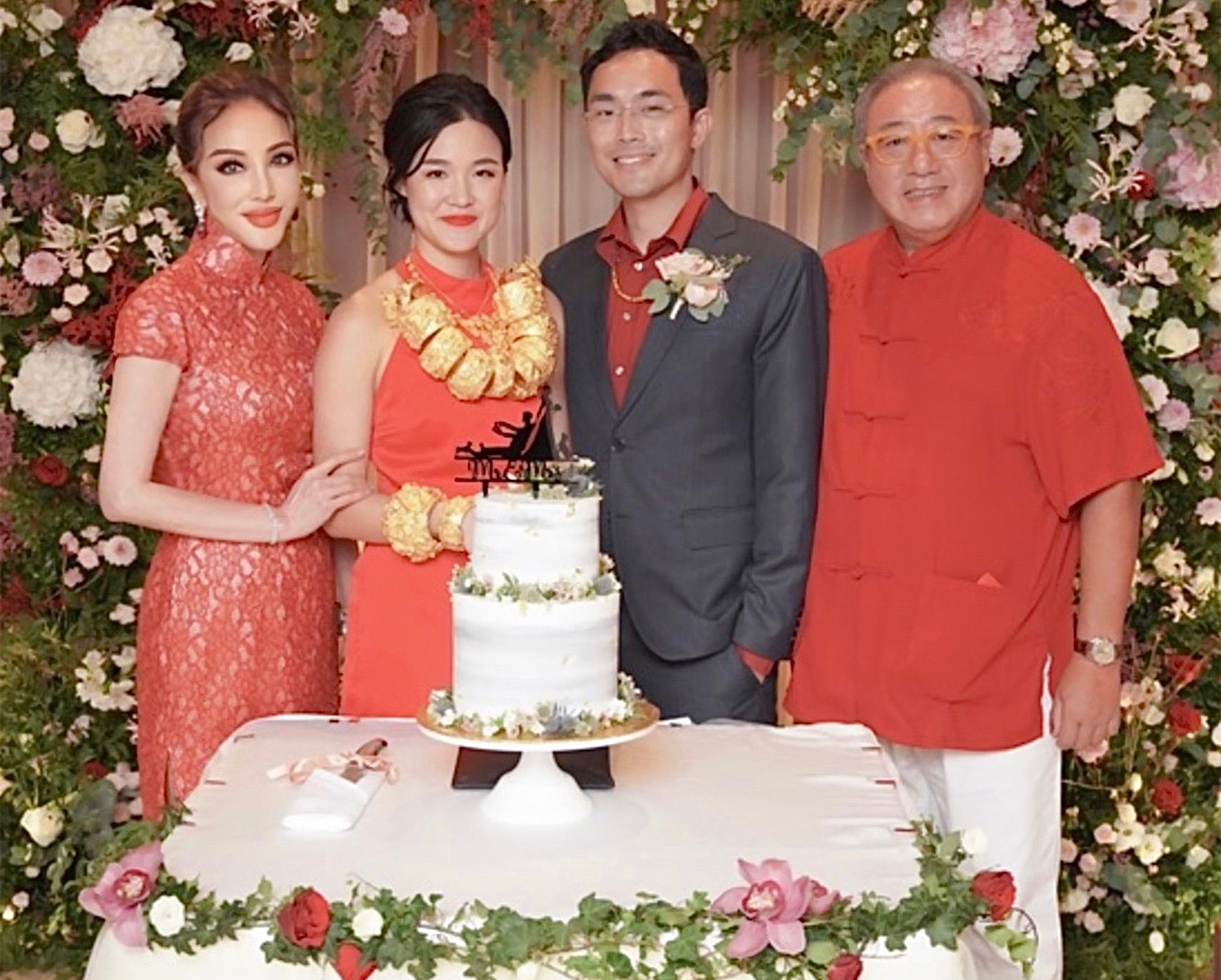 Celebrity Xue Zhilun was promoted to mother-in-law!Daughter wears 14 ...