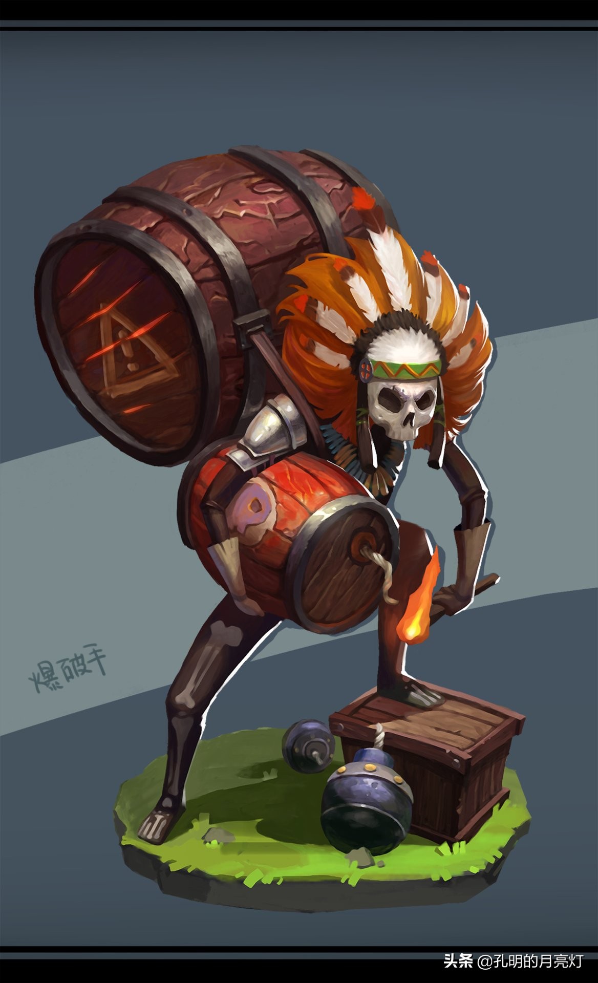 Design appreciation of skeletons, zombies, undead, monsters, monsters ...