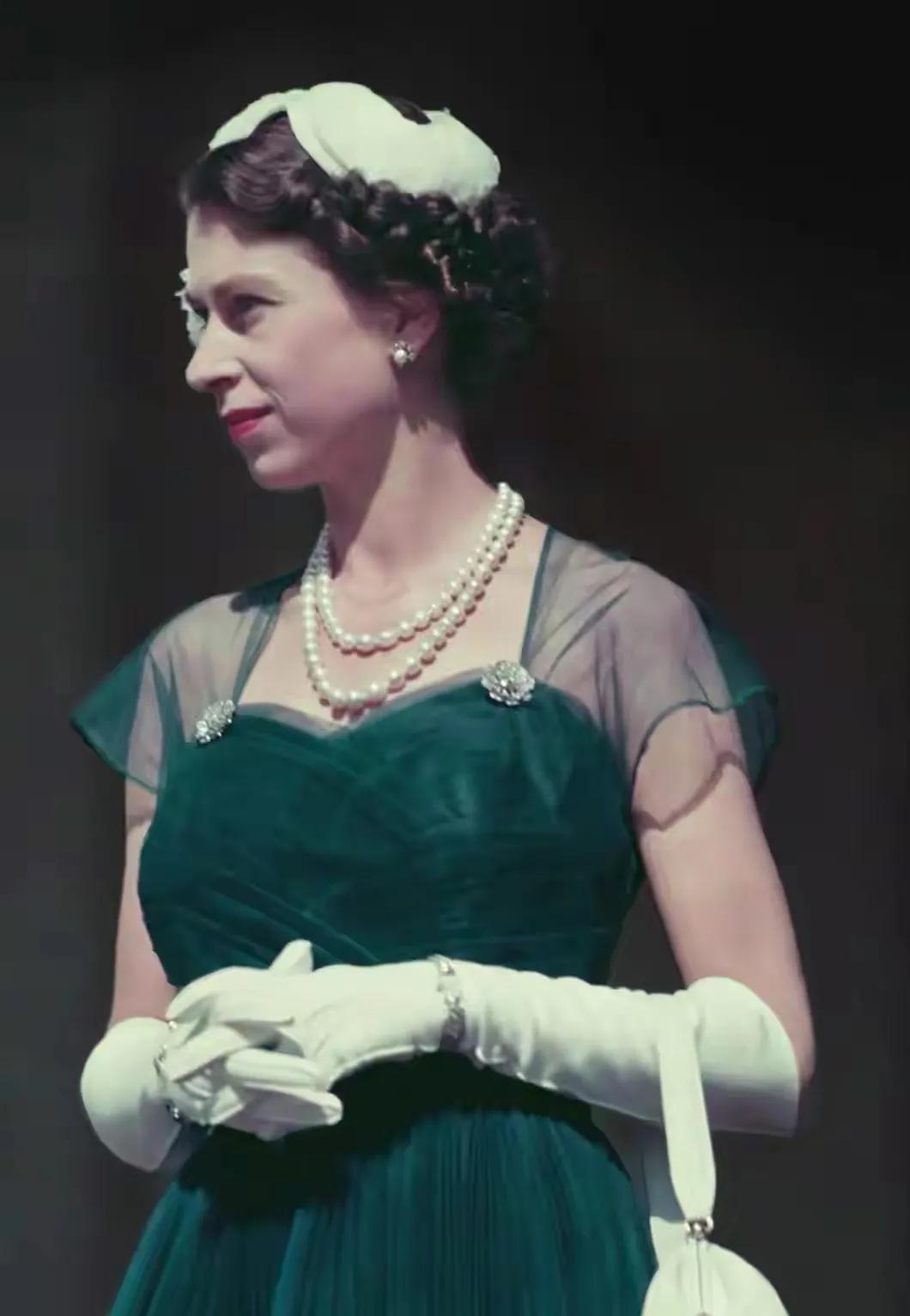 The elegant queen of England: a few things that have been done by hand ...