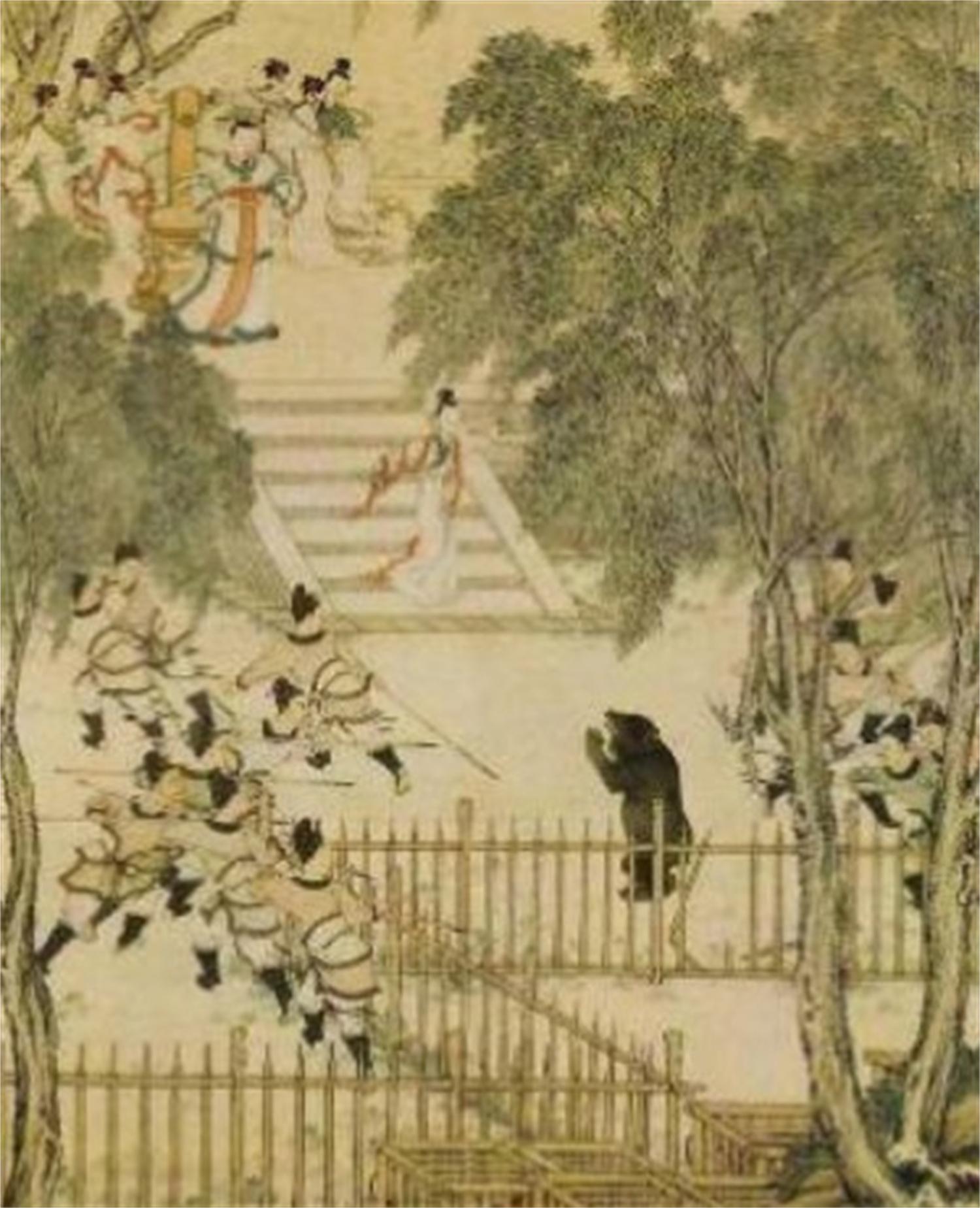 Scholars can kill wild boars, and imperial concubines bravely fend off ...