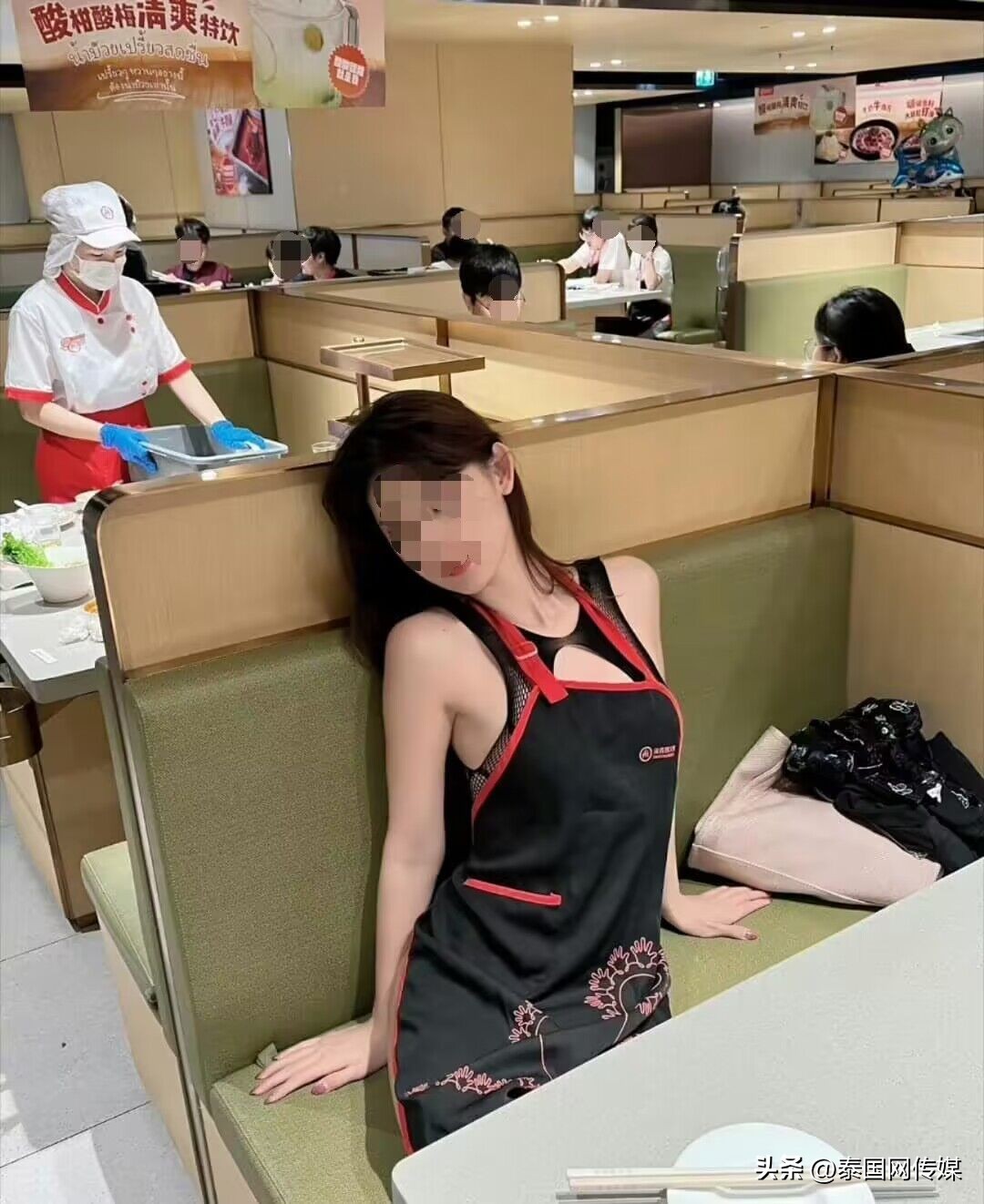 Chinese female internet celebrity shoots indecent videos in Haidilao, Thailand. Is it personal ...