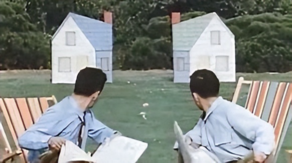 How does the Canadian film "Neighbors" explore the charm of ...