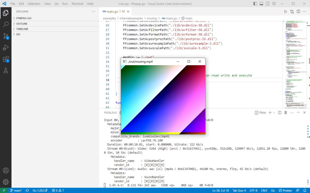 2022-04-24：用go語言重寫ffmpeg的muxing.c示例。 - 資訊咖