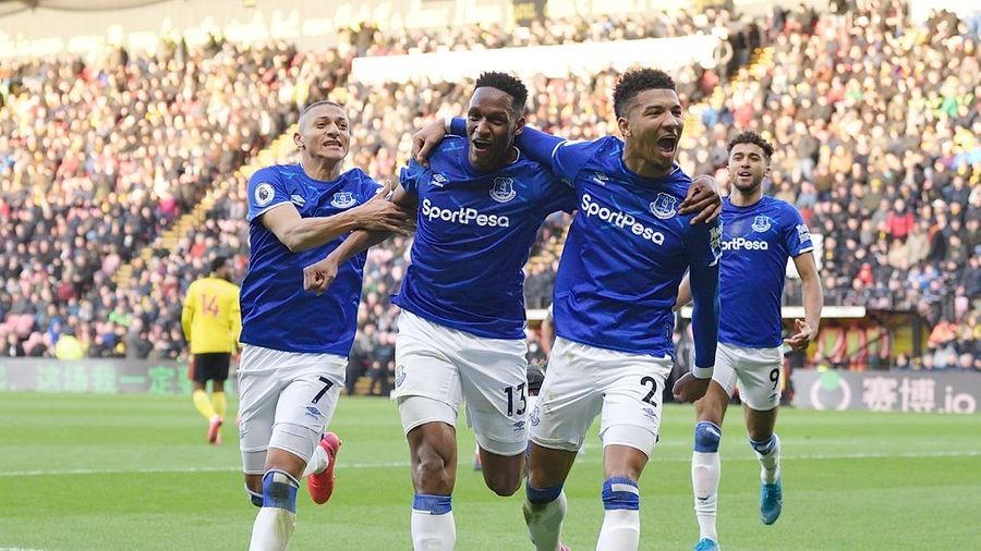 The first round of the Premier League Everton-Chelsea Toffees suffered ...