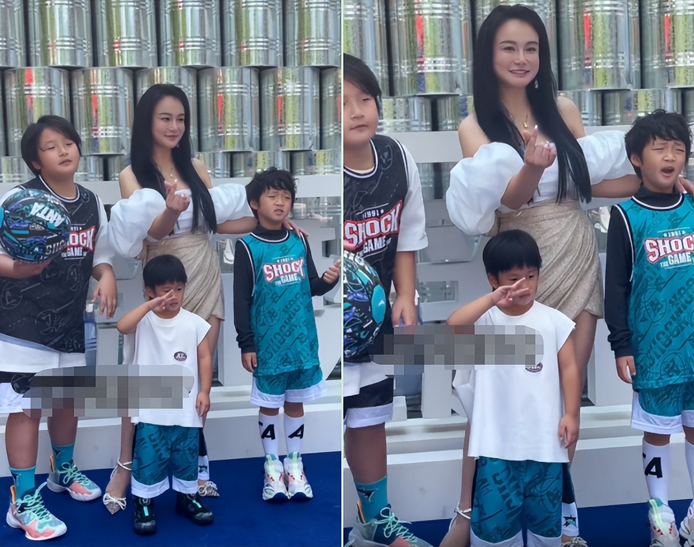 Ran Yingying brought her baby to the event, causing controversy!Wearing ...