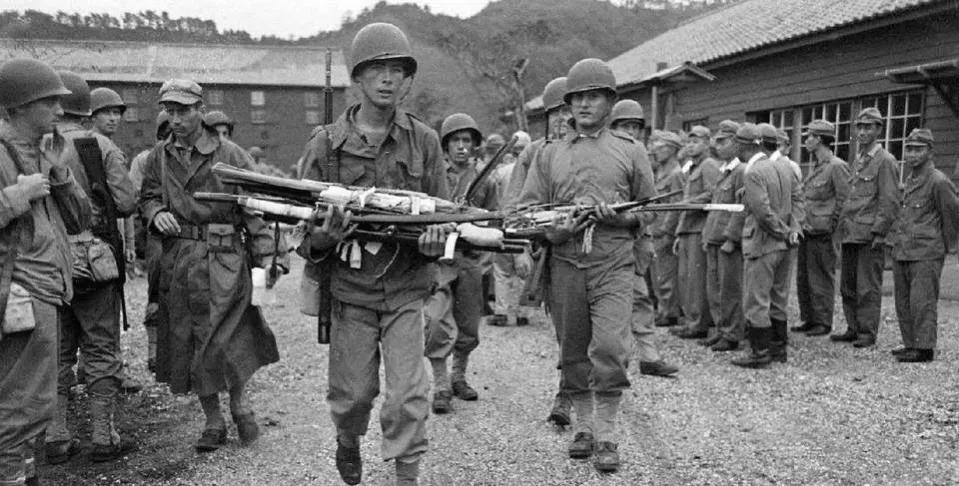 At the end of World War II, Japan was almost divided into four ...