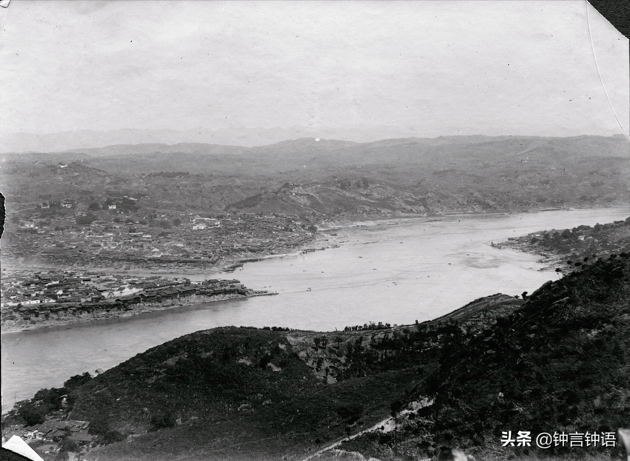 Old photos of Chongqing: a group of large-format photos, clearly ...