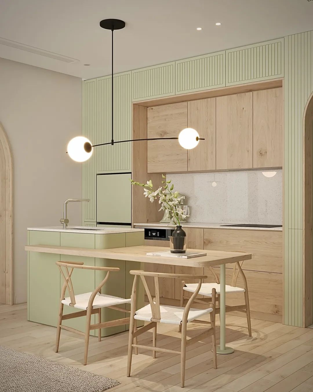 The apartment with only 45 square meters is arranged into 3 bedrooms ...