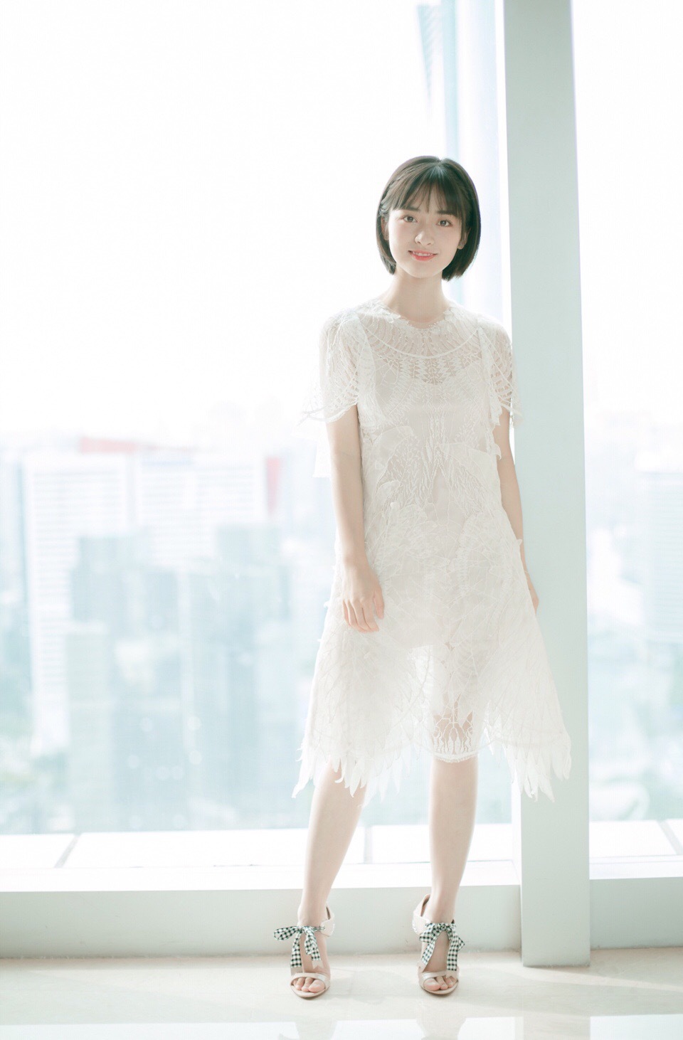 Shen Yue, pure and lovely beauty - iNEWS