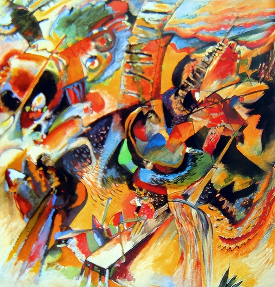 Lyrical abstraction, appreciation of the art paintings of the abstract ...