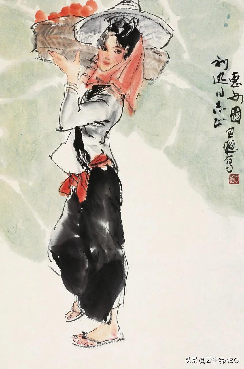 Ink figure painting by a female artist, fresh and expressive - iNEWS