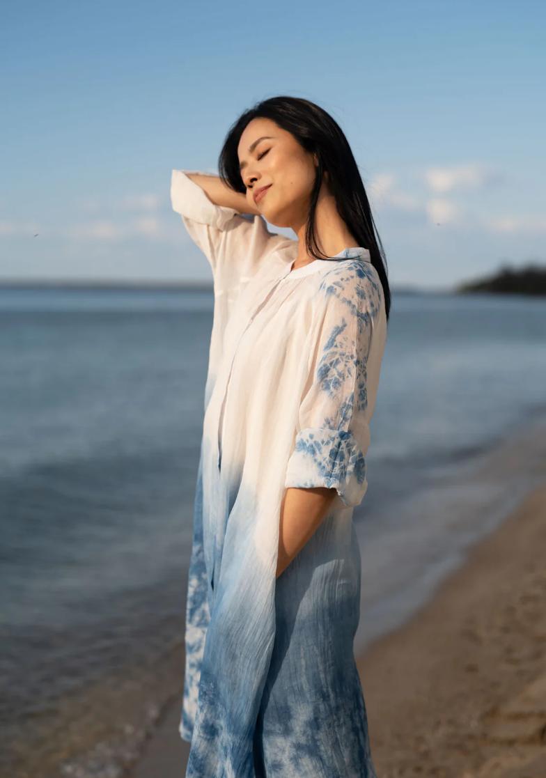 A light choice to travel through time, ramie clothing will bring you ...