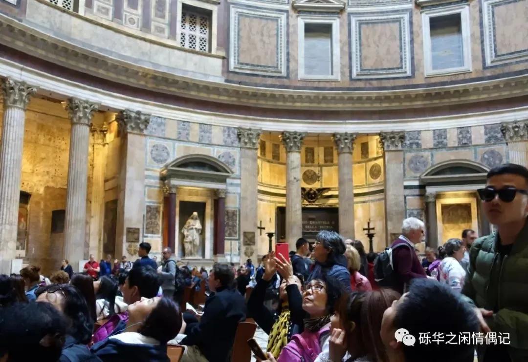 The Pantheon in Rome, meeting "Raphael" unexpectedly - iMedia