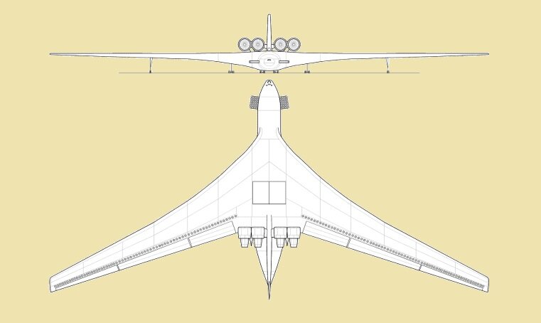 CL-1201 flying aircraft carrier: the craziest design of the 20th ...
