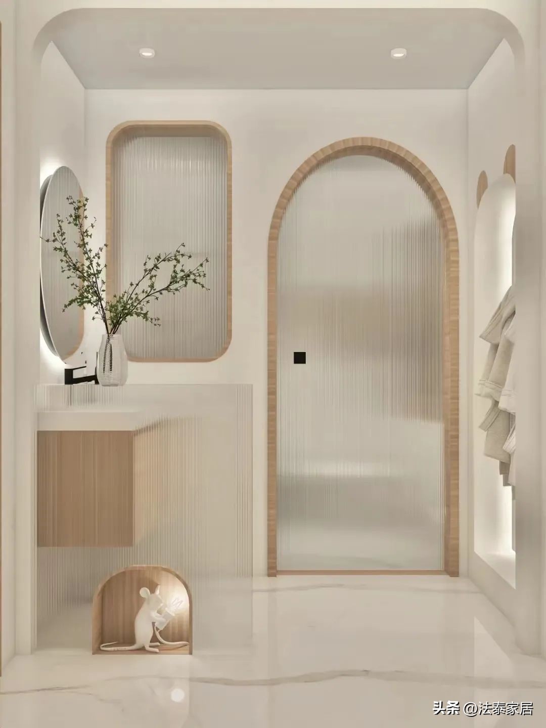 Chiseling the wall to borrow light—interior windows, a sharp tool to ...