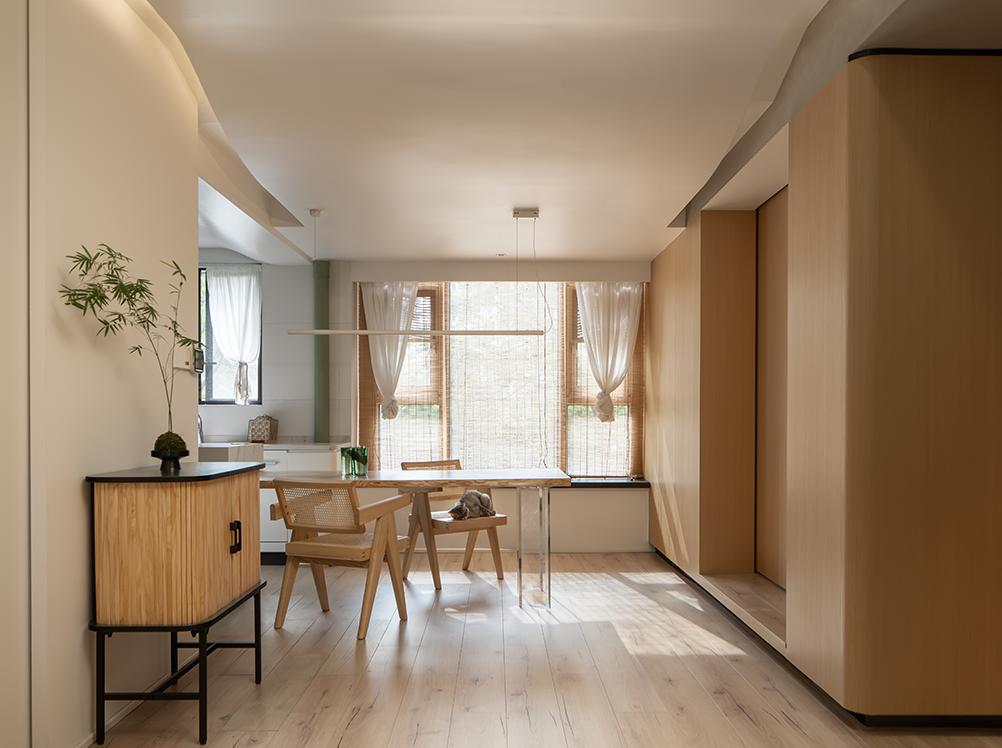 Decoration case sharing: 150㎡ modern log - iMedia