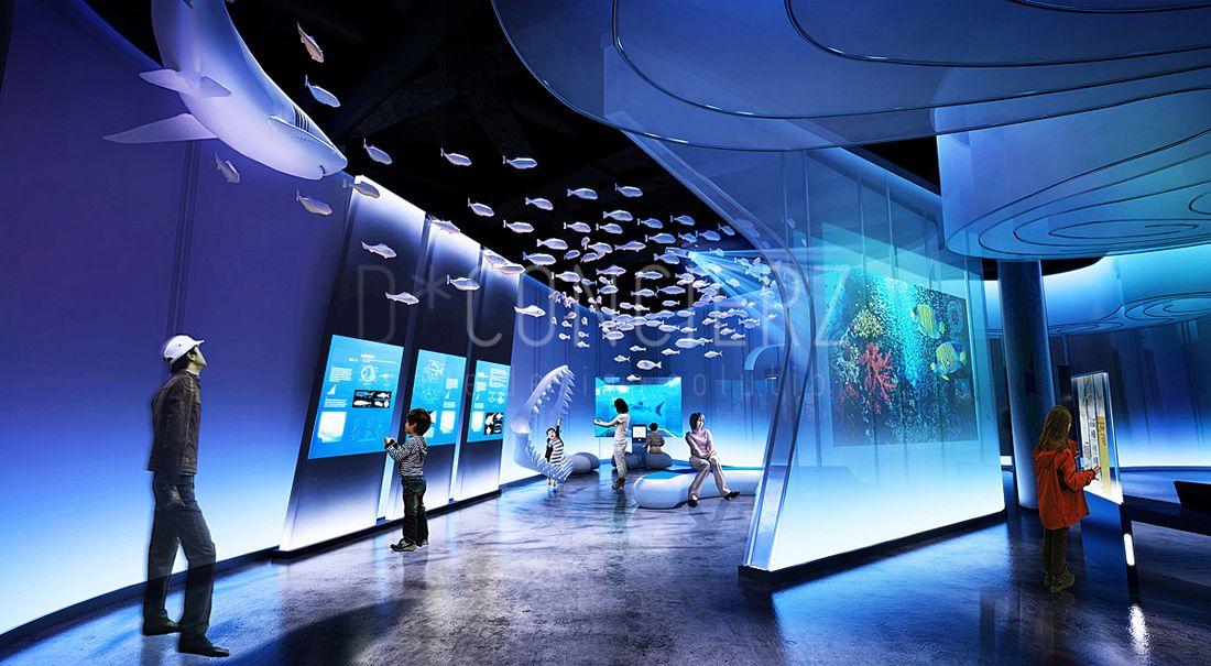 What kind of exhibition hall design can holographic projection be used ...