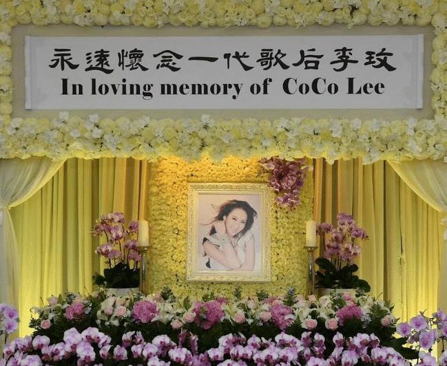 Coco Lee's forensic autopsy results were reported on the Internet, the ...