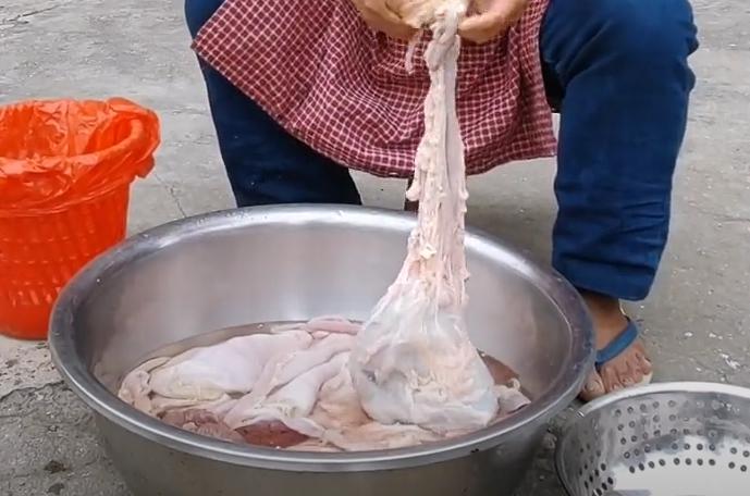 Buy a whole set of beef offal for 450, put it in a crock pot and simmer ...