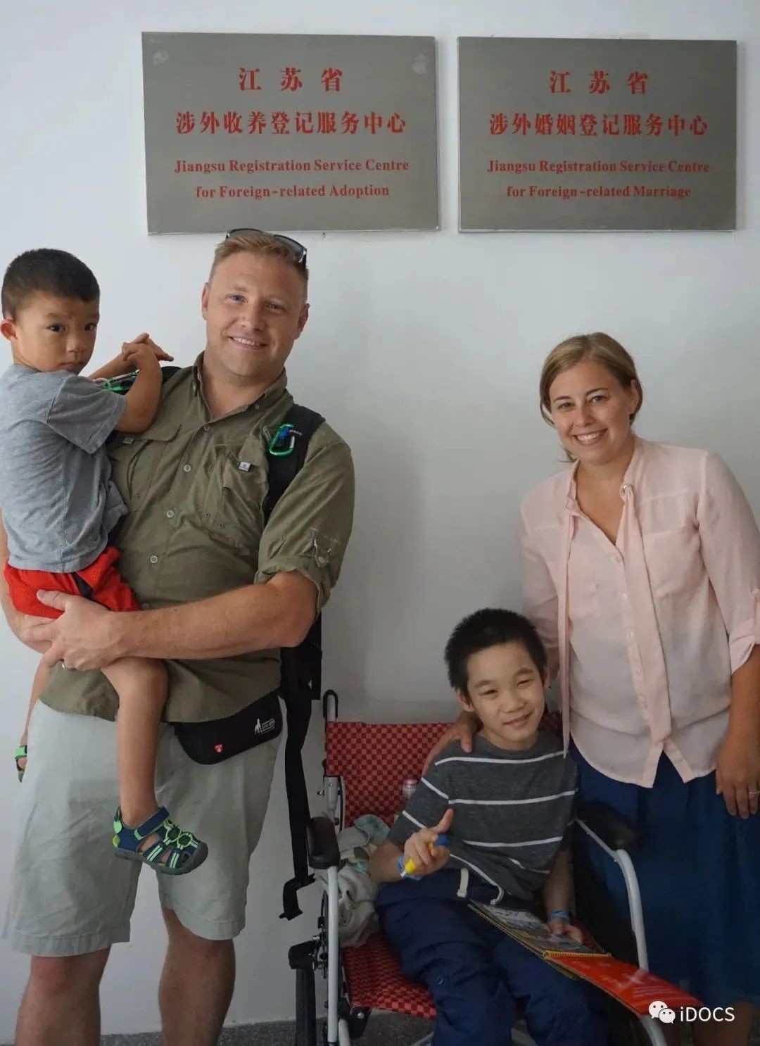 In 2016, an American couple adopted a disabled Chinese orphan. How is ...