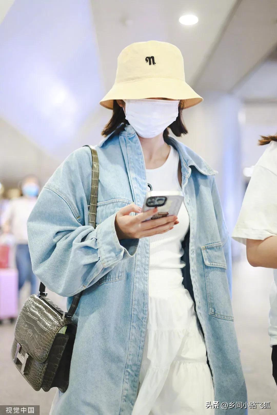 Star's latest airport private service, whose style is Sun Yihan, Tang ...