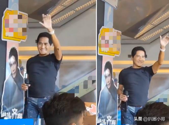 62-year-old Qi Qin appeared in a commercial show, with a fat body and a ...