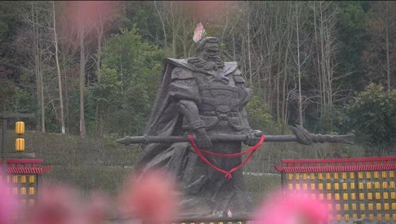 The thousand-year-old temple, meet Zhang Fei again!The upgraded version ...