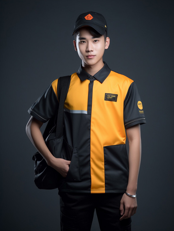 Design features of courier summer work clothes - iNEWS