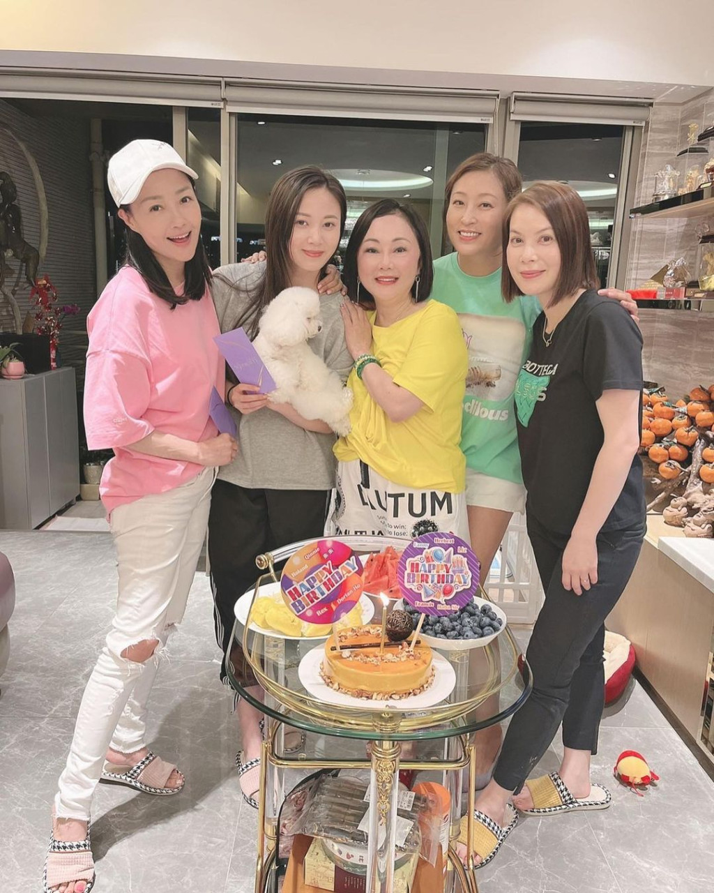 The 51-year-old Hong Kong actress and her new boyfriend showed up at ...