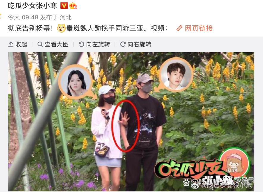 Ma Su Yang Mi Qin Lan, Wei Daxun's three rumored girlfriends are all in ...