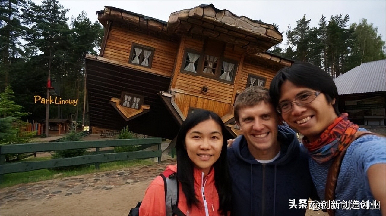 The most amazing house: The whole house is turned upside down, the ...