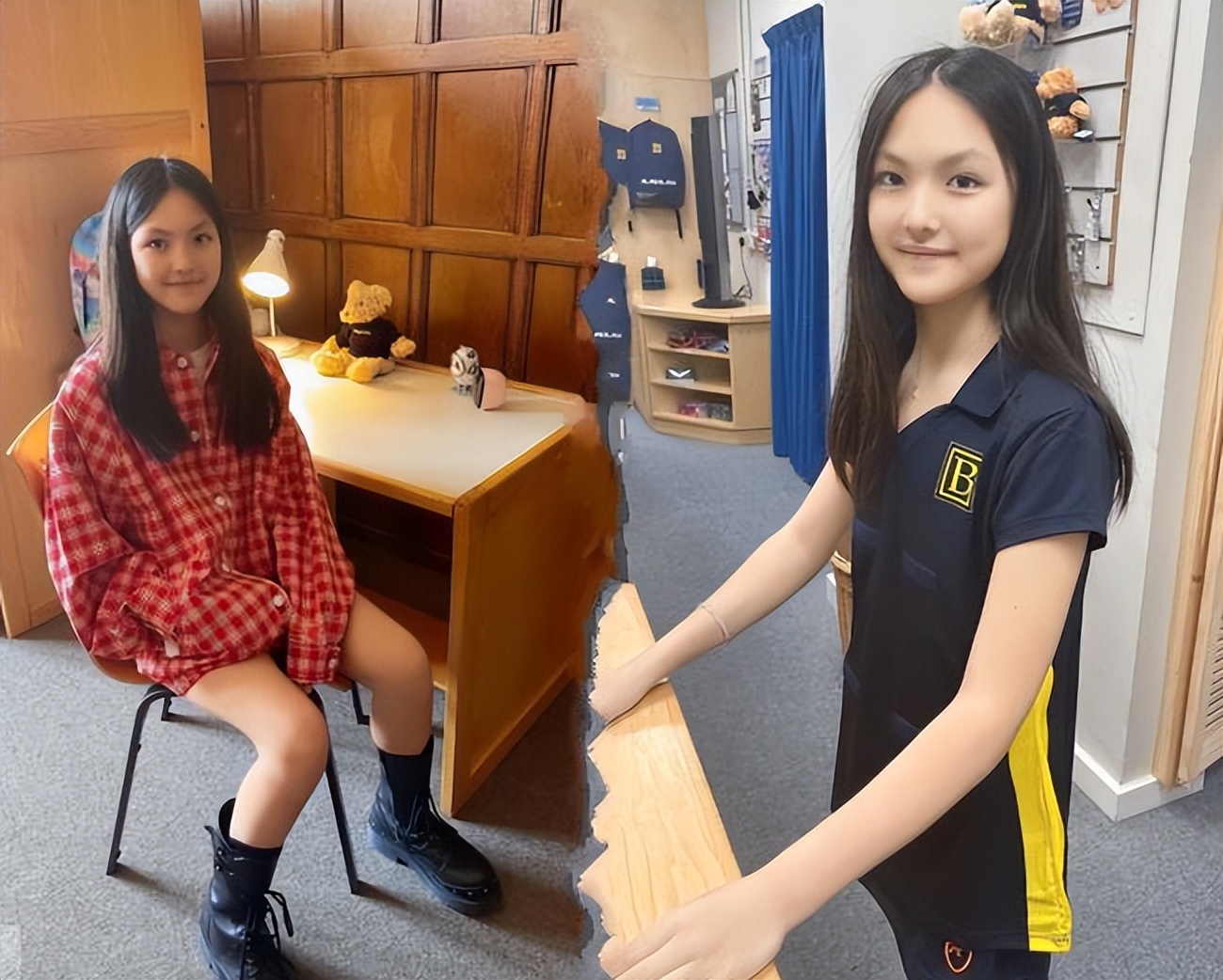 Wang Shiling and her best friend posted hot girl outfits, and her best ...