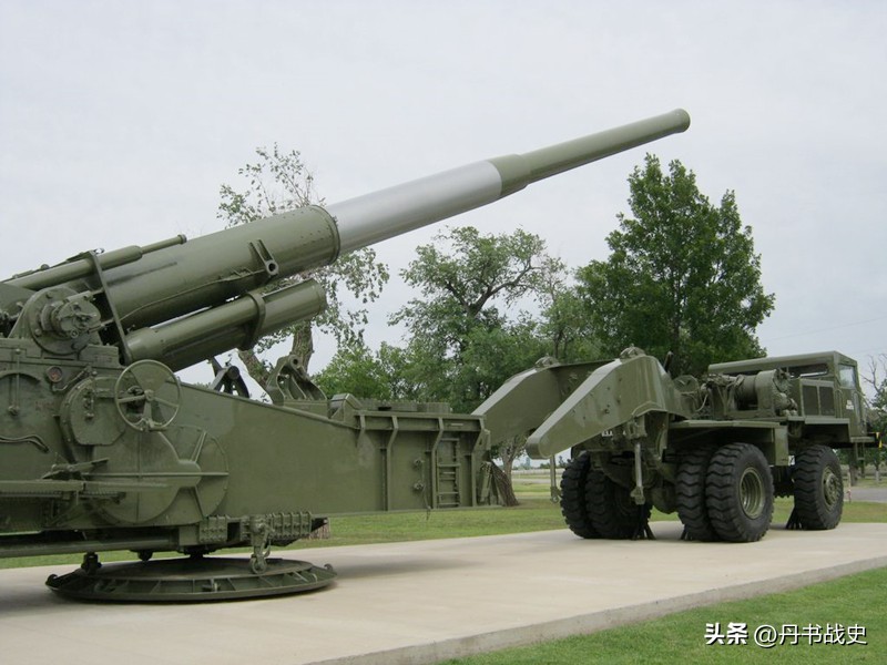 M65 towed atomic cannon, the first-generation nuclear cannon of the US ...