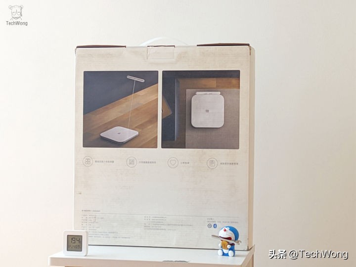 The eight-electrode body fat scale is easy to grasp the changes of the ...