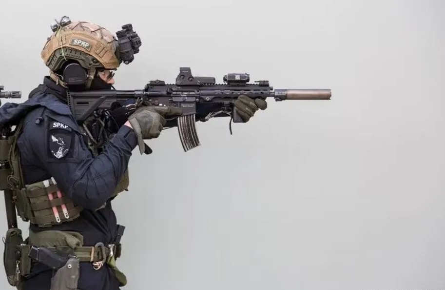 Handsome tactical desktop map | Krakow SPKP special police force - iNEWS