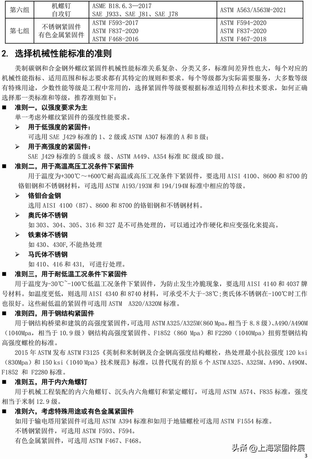 Specification and Classification of Mechanical Properties of American ...