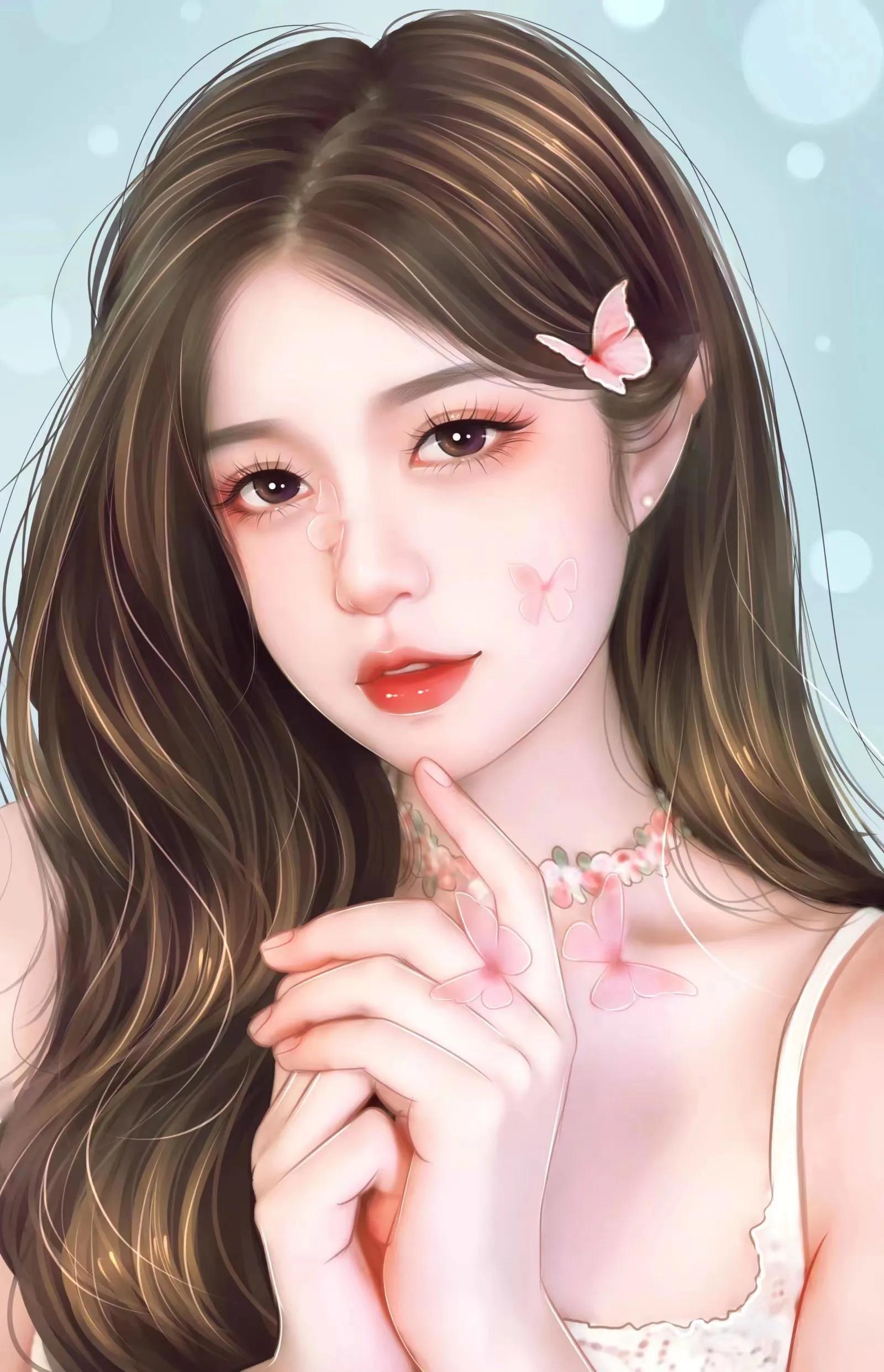 Change the avatar, the beautiful and beautiful hand-painted avatar of ...